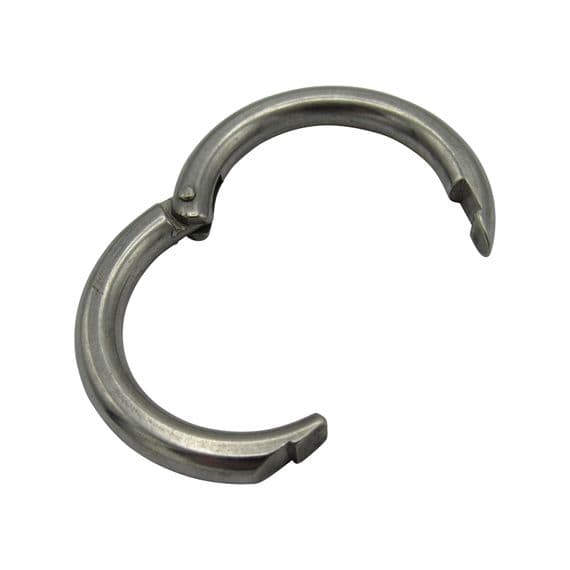 Stainless Split Round Ring 5MM x 25MM | SecureFix Direct