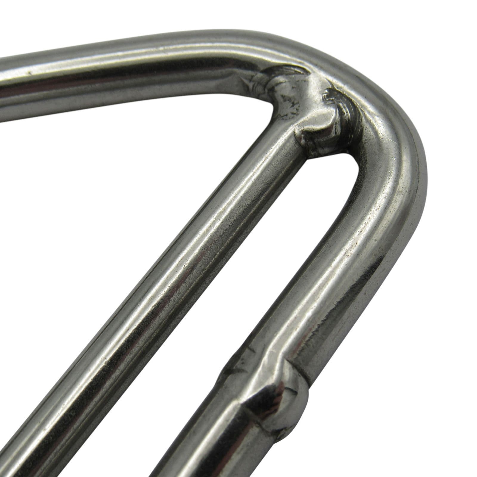 Stainless 8MM Double Bar Triangle Ring | SecureFix Direct