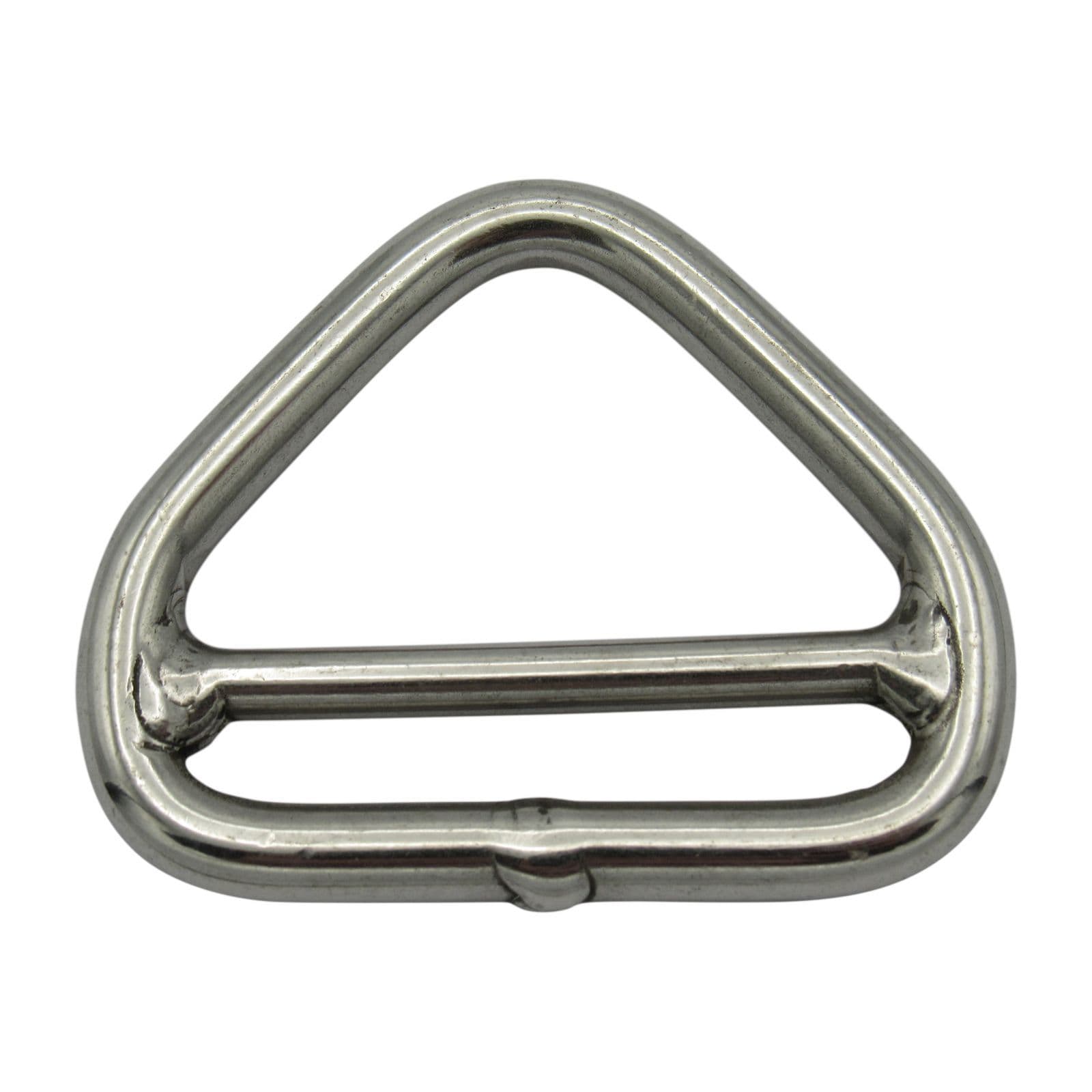 Stainless 8MM Double Bar Triangle Ring | SecureFix Direct