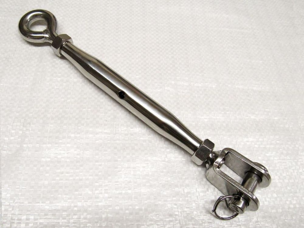 Stainless Steel Closed Rigging Jaw Eye | SecureFix Direct