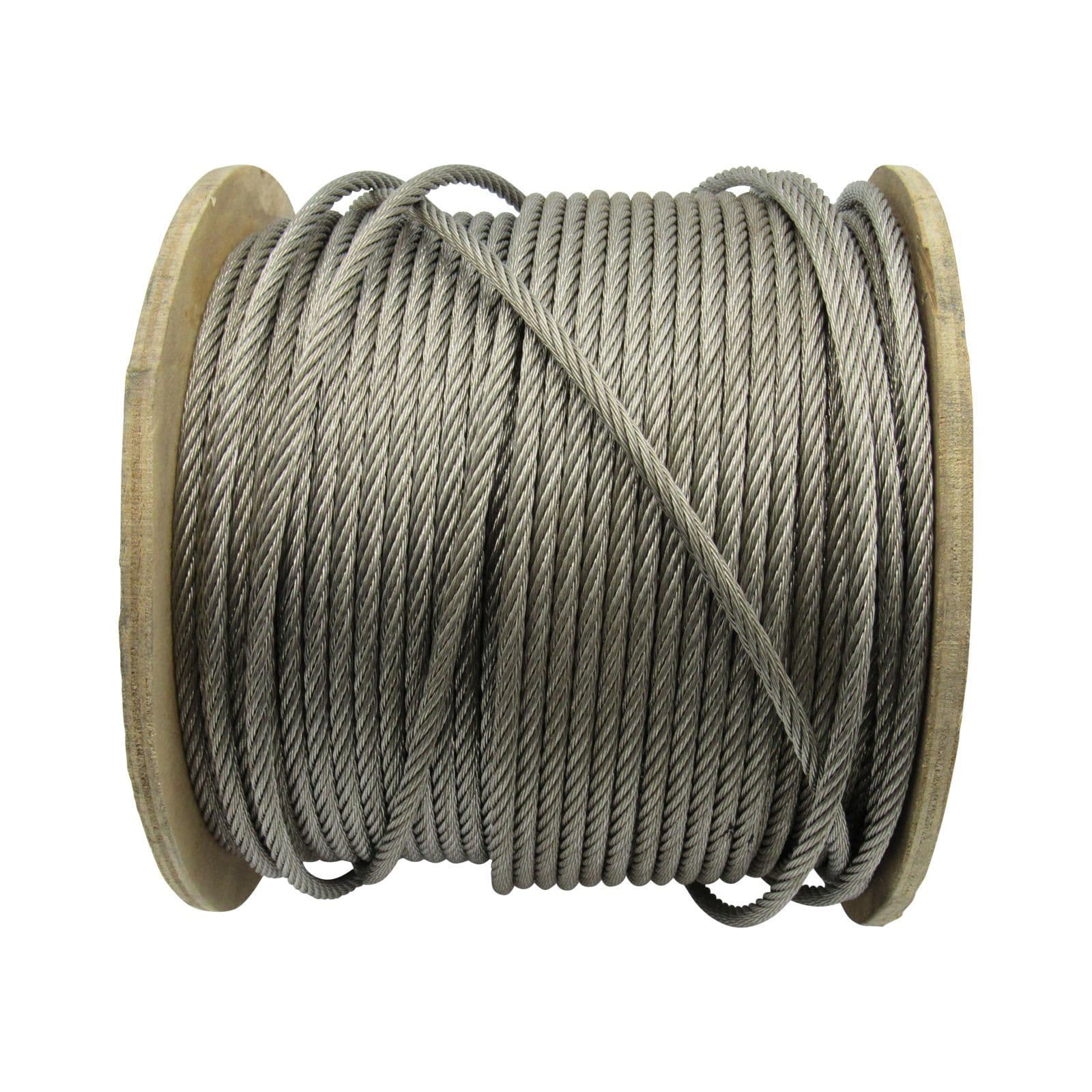 Stainless Steel Cable 8MM 7x19 | SecureFix Direct