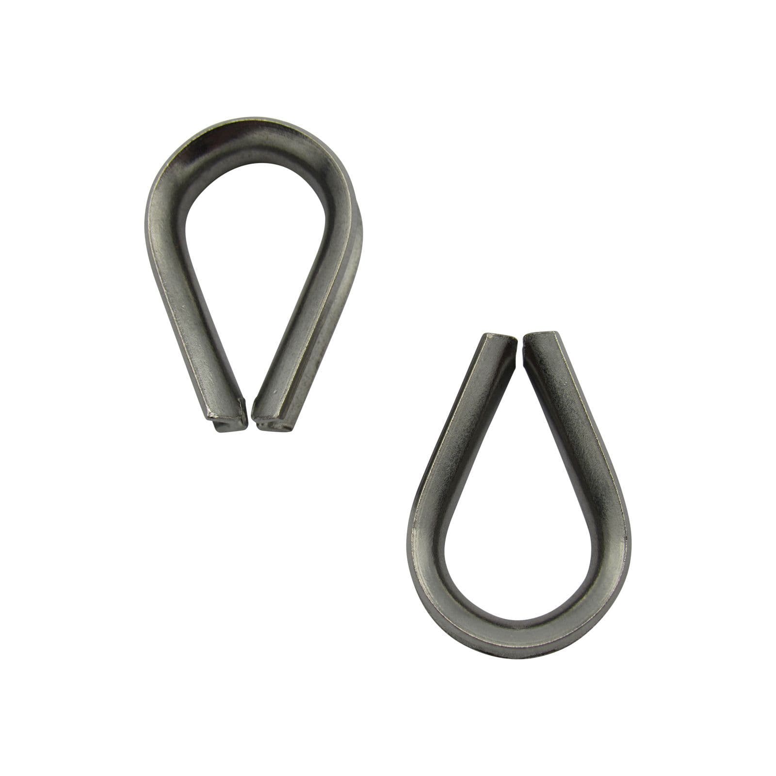 x2 Wire Rope Thimbles Stainless 20MM | SecureFix Direct