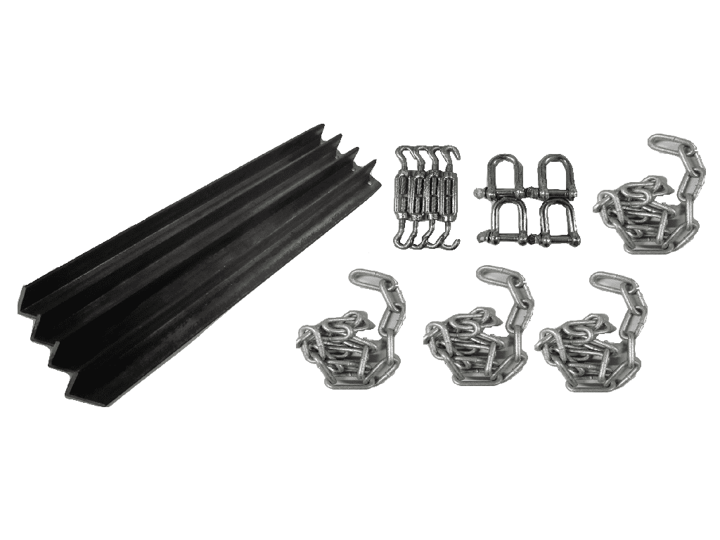 Heavy Duty Angle Spike Chain Down Kit | SecureFix Direct