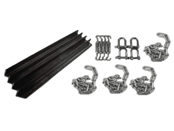 Heavy Duty Angle Spike Chain Down Kit | SecureFix Direct