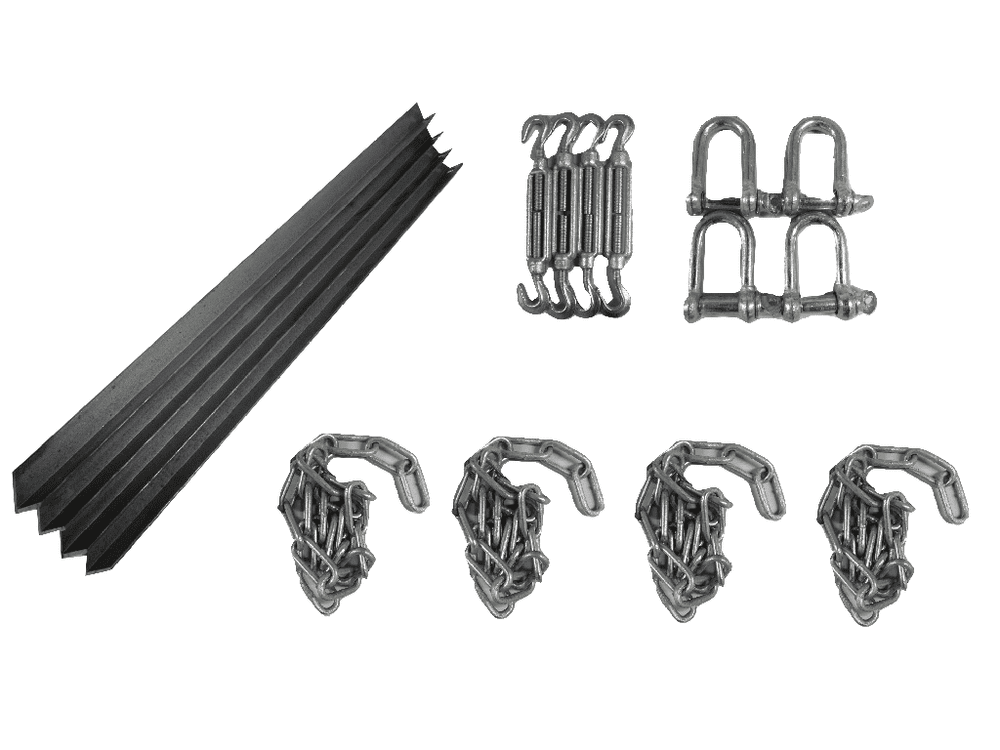 Caravan Angle Spike Chain Down Kit | SecureFix Direct
