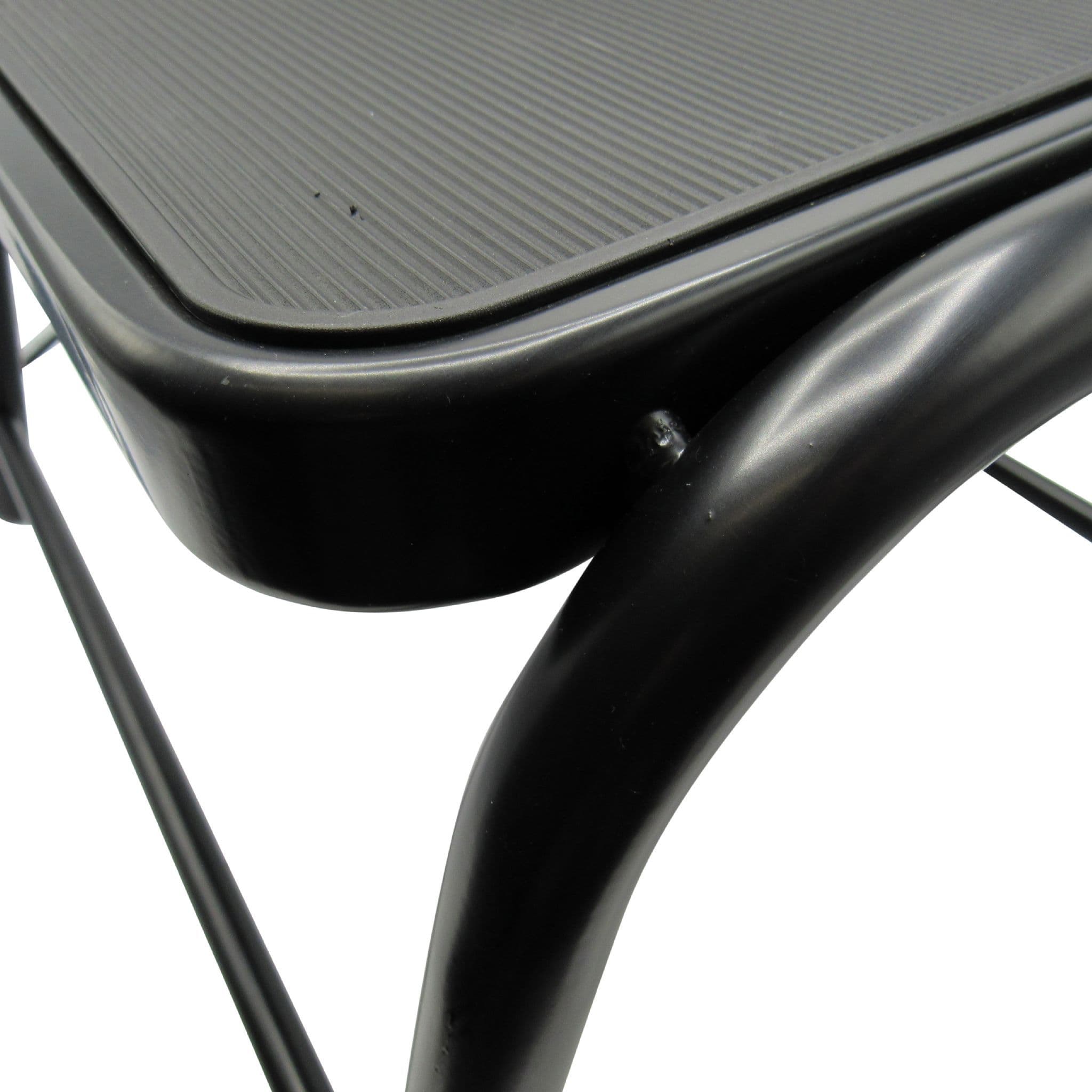 Single Black Caravan Step | SecureFix Direct