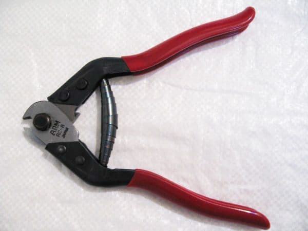 Steel Cable Wire Rope Cutters Spring Loaded 5MM Capacity Cutting Pliers ...