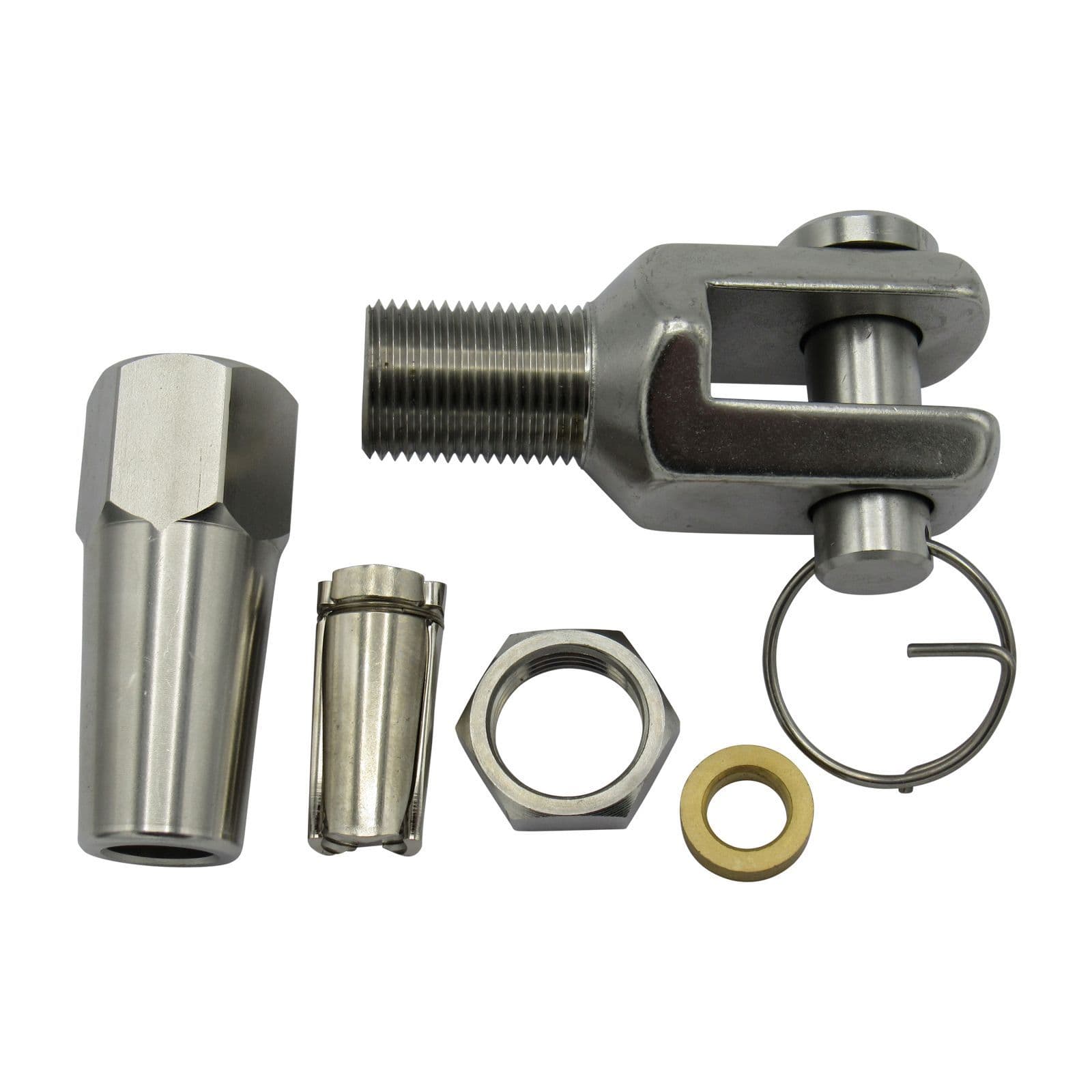 Stainless Swageless Jaw Terminal 8MM | SecureFix Direct