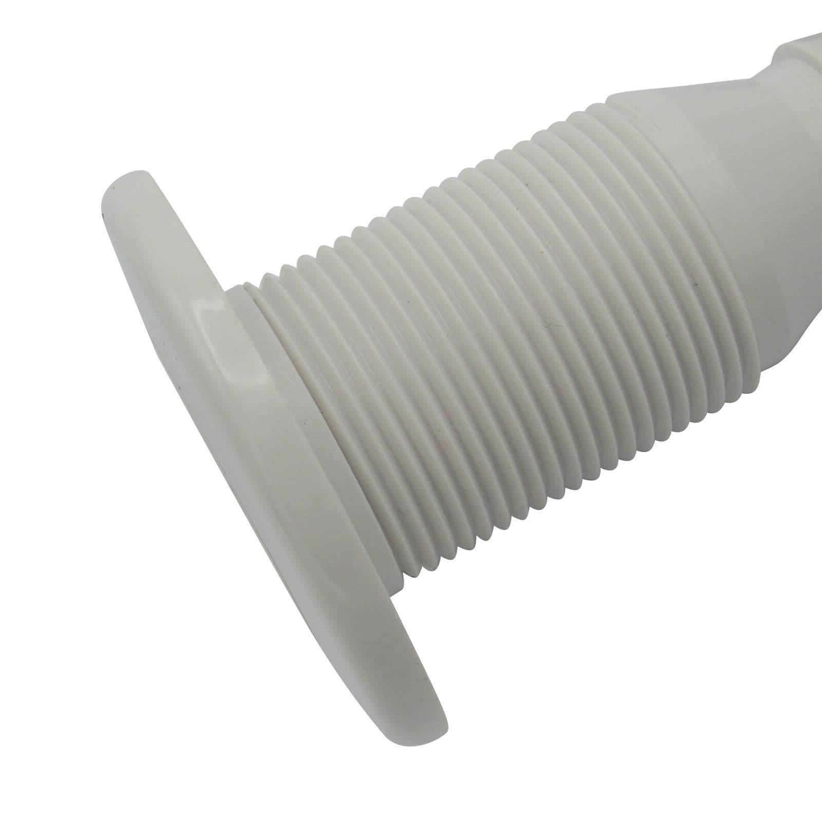 White Plastic Drain Socket For Boats | SecureFix Direct