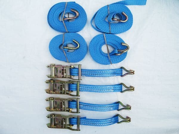 Ratchet Straps 35MM 6M 2T X4 | SecureFix Direct