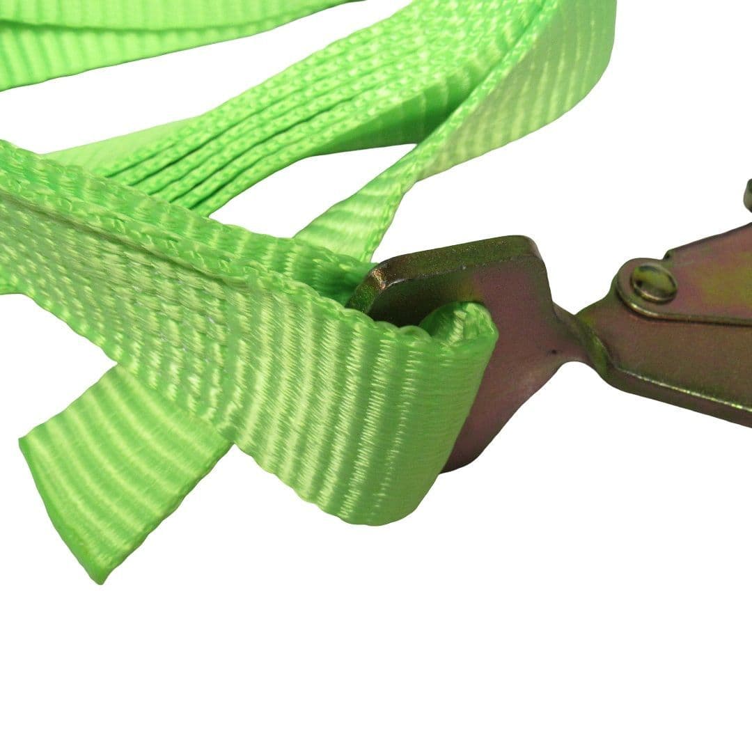 Car Recovery Straps with Twisted Hooks | SecureFix Direct