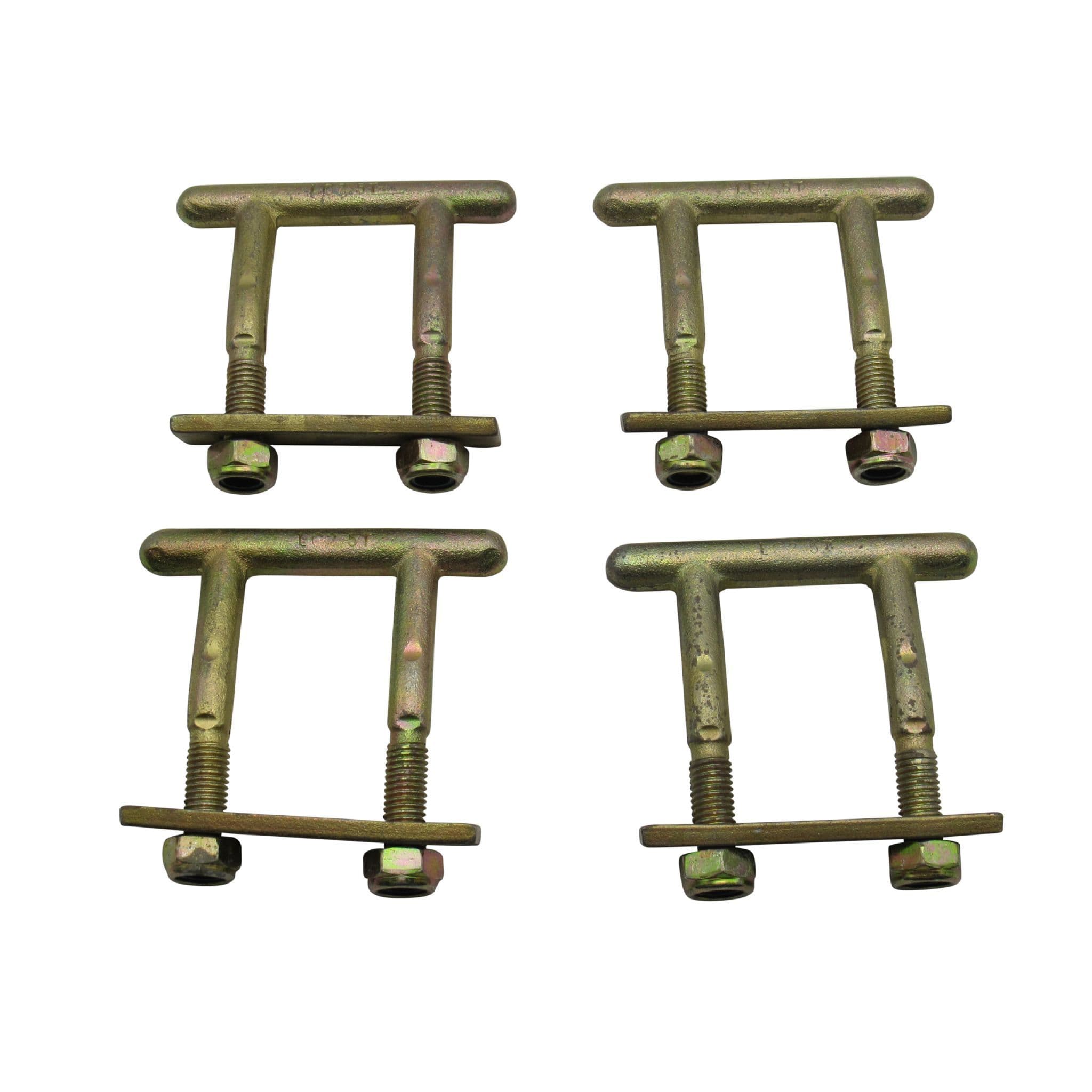 Yellow Bolt On Lashing Link Rings x4 | SecureFix Direct