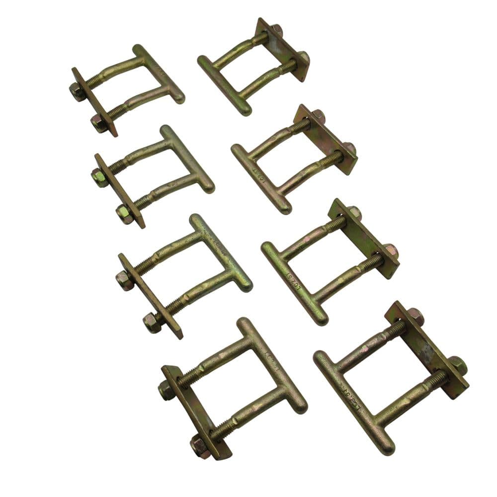 Yellow Bolt On Lashing Link Rings x8 | SecureFix Direct