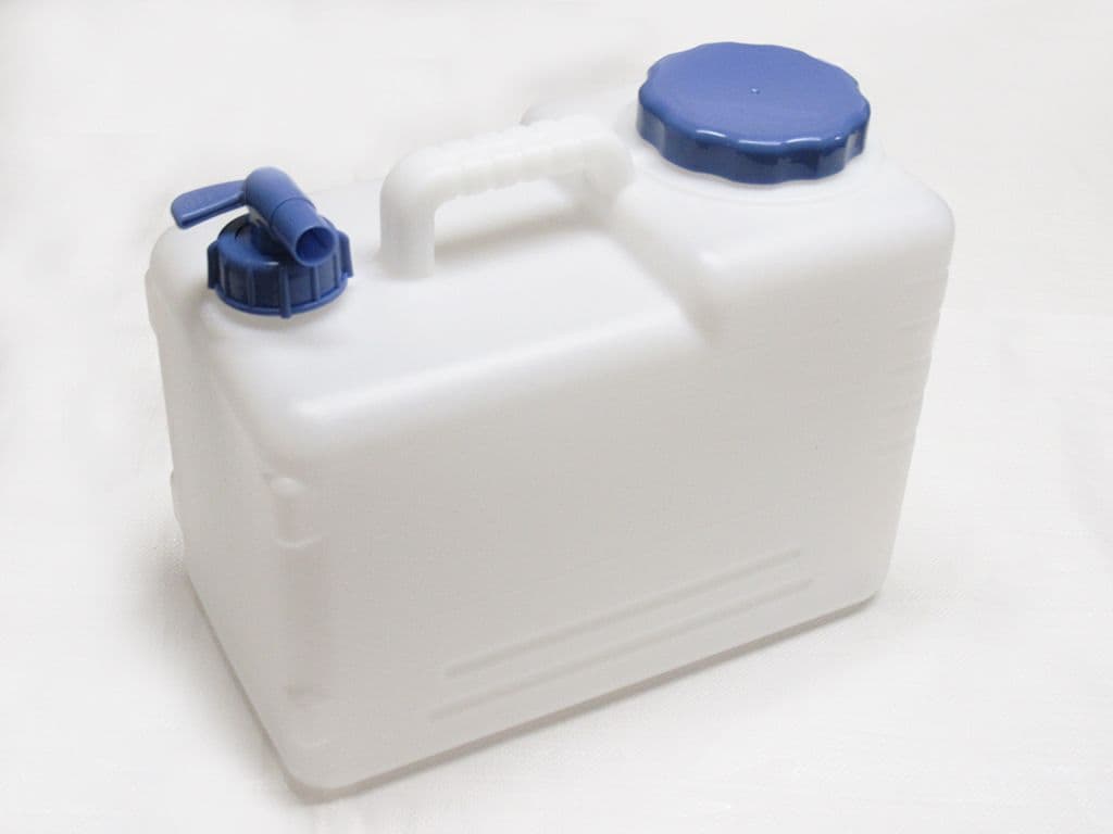 Water Carrier with Tap 15 Litre Camping Caravan Motorhome Fishing Spout