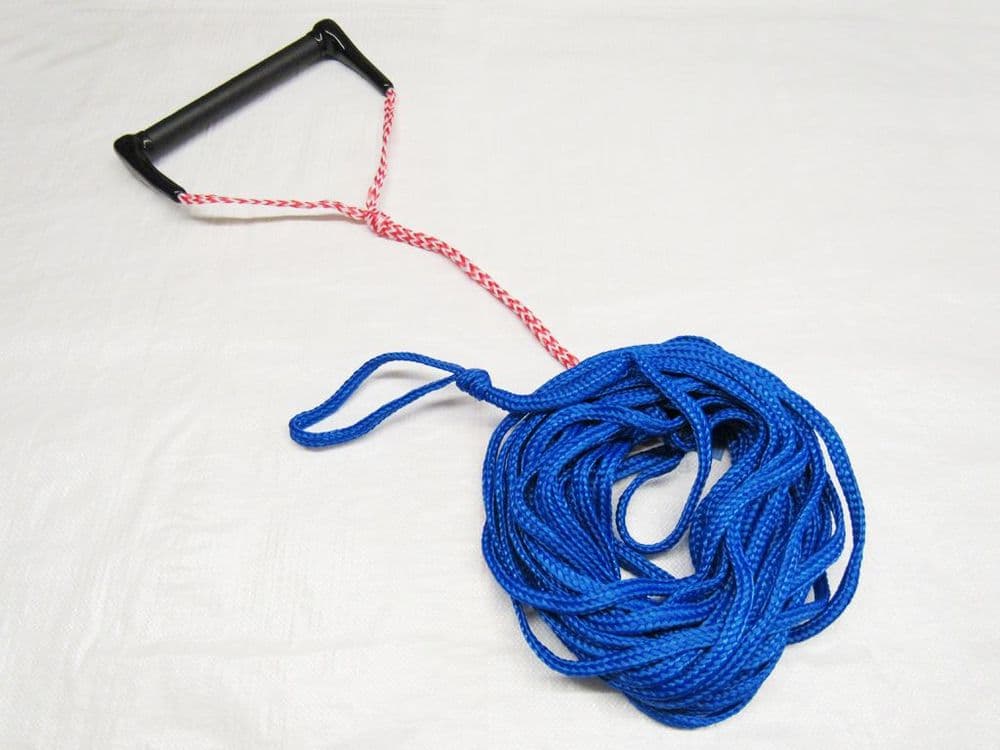 Water Ski Tow Rope 10MM 23M Line Watersports Speedboat Wakeboard Kneeboard