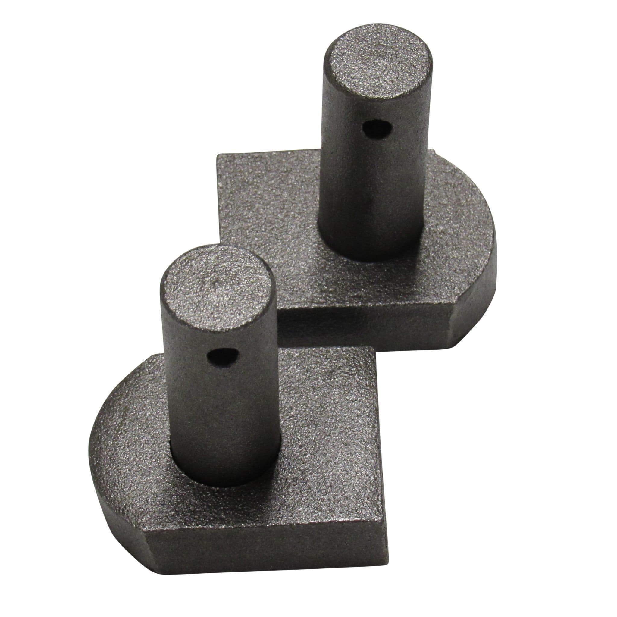 x2 Self Colour Weld On Hooks | SecureFix Direct