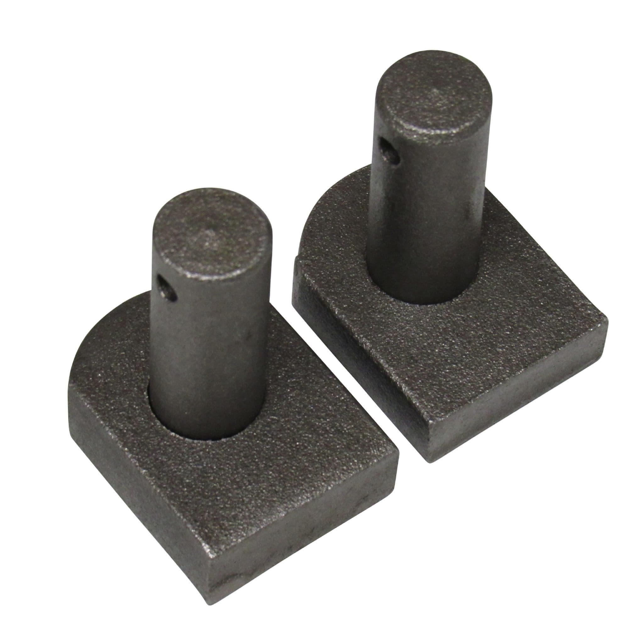 x2 Self Colour Weld On Hooks | SecureFix Direct