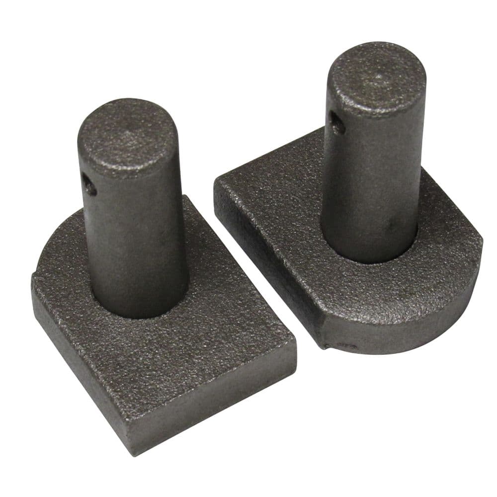 x2 Self Colour Weld On Hooks | SecureFix Direct