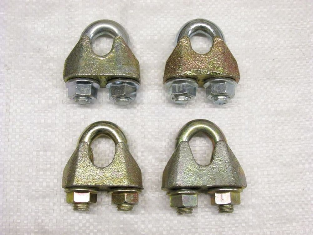 Wire Rope Grips 19MM X4 (Clamp Bulldog) | SecureFix Direct