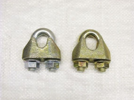 Wire Rope Grips 34MM X2 (Clam Bulldog) | SecureFix Direct