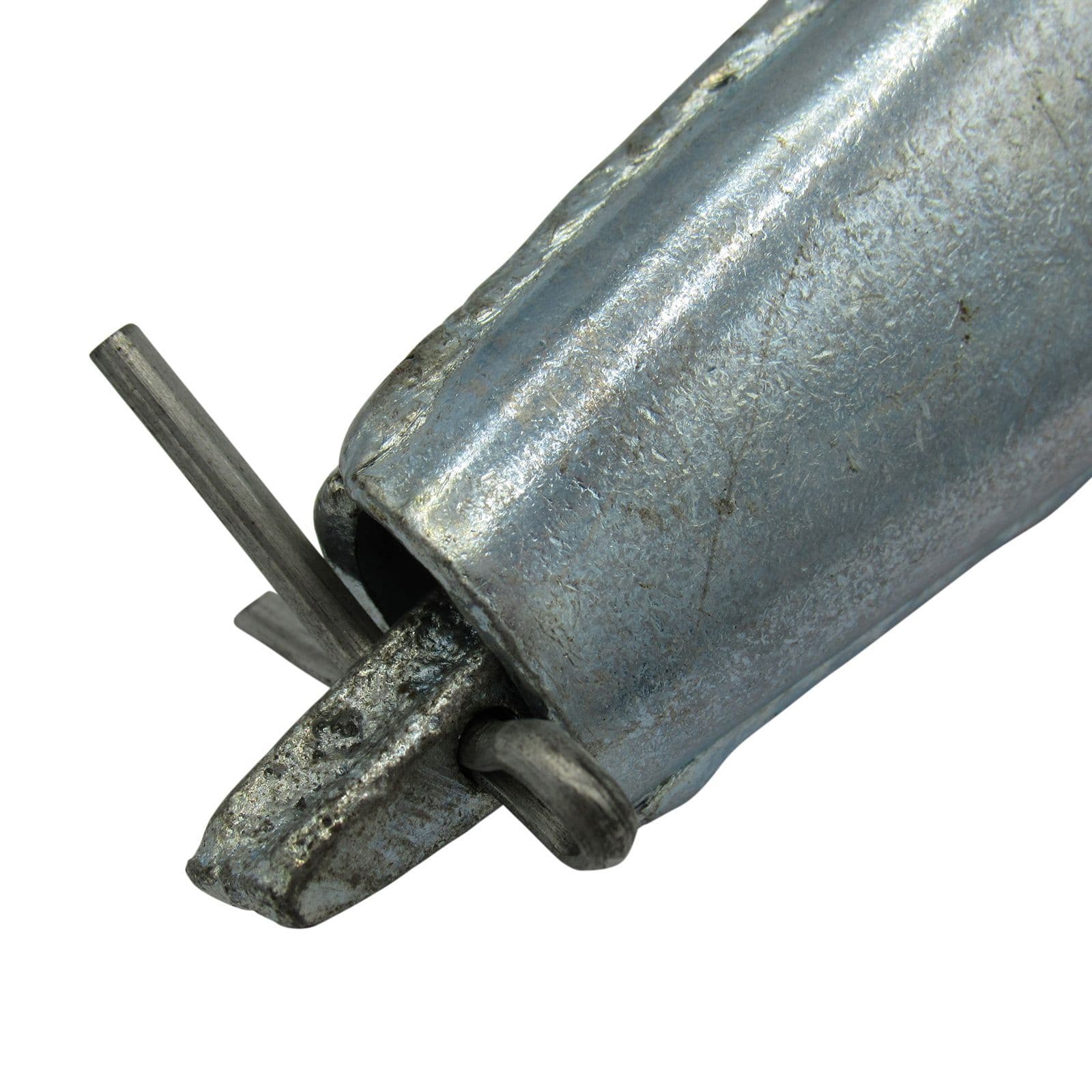 Wire Rope Wedge Socket & Pin 4MM-5MM - Terminator Jaw Zinc Plated