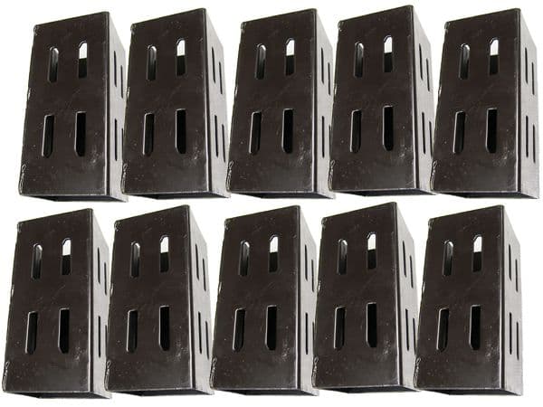 x10 3" Post Extender Wedge Grips - 75MM Fence Support Raiser Height ...