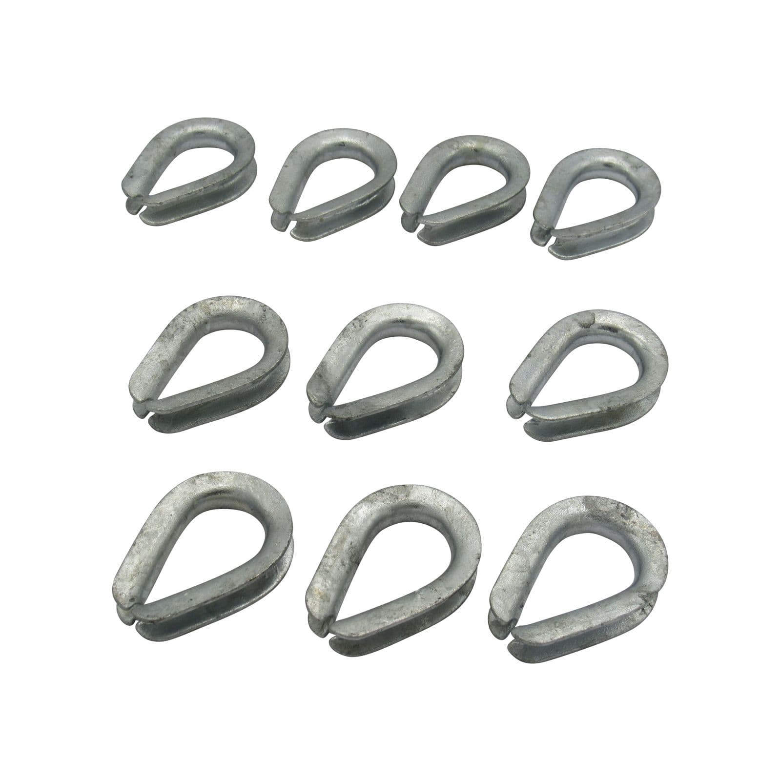 x10 5/8 US Fed Wire Rope Thimbles - 16MM FF-T276B Type 3 Galvanised