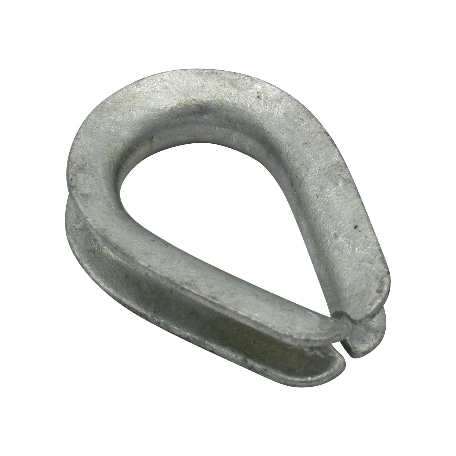 x2 1 1/8" US Fed Wire Rope Thimbles - 28MM FF-T276B Type 3 Galvanised