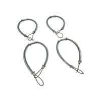 x4 Small Whip Checks - Hose Safety Cable Choker Compressed Air ...