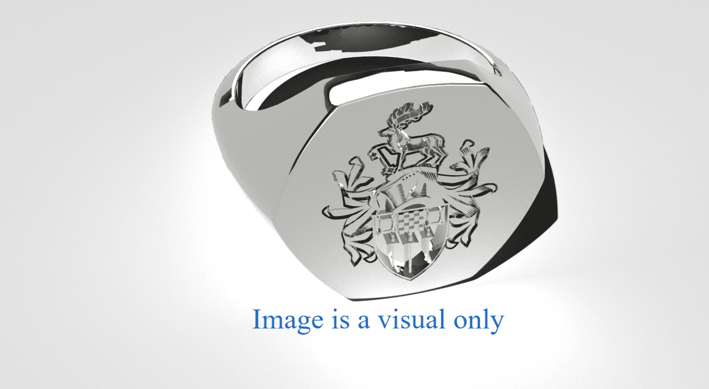 UNIS Silver Signet Ring