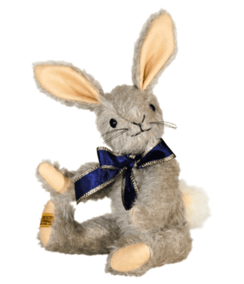 Binkie Bunny by Merrythought Jointed Mohair Rabbit Free UK Postage