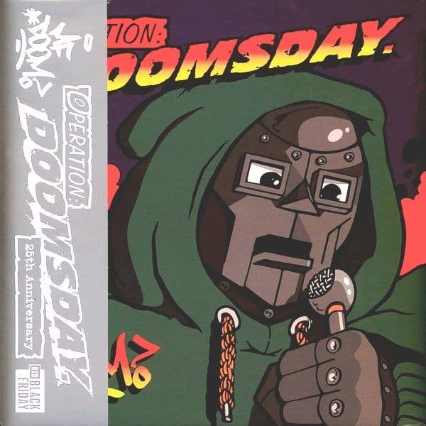 MF Doom - Operation Doomsday 25th Anniversary Edition 2LP Metal Face ...