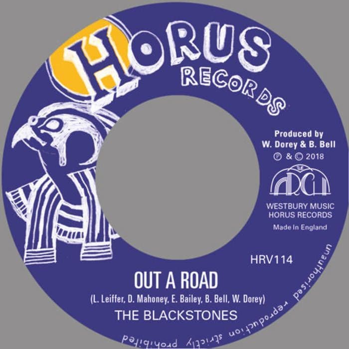 The Blackstones - Out A Road 7" Horus Records