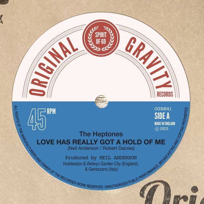 The Heptones - Love Has Really Got A Hold Of Me 7& x22; Original Gravity Records