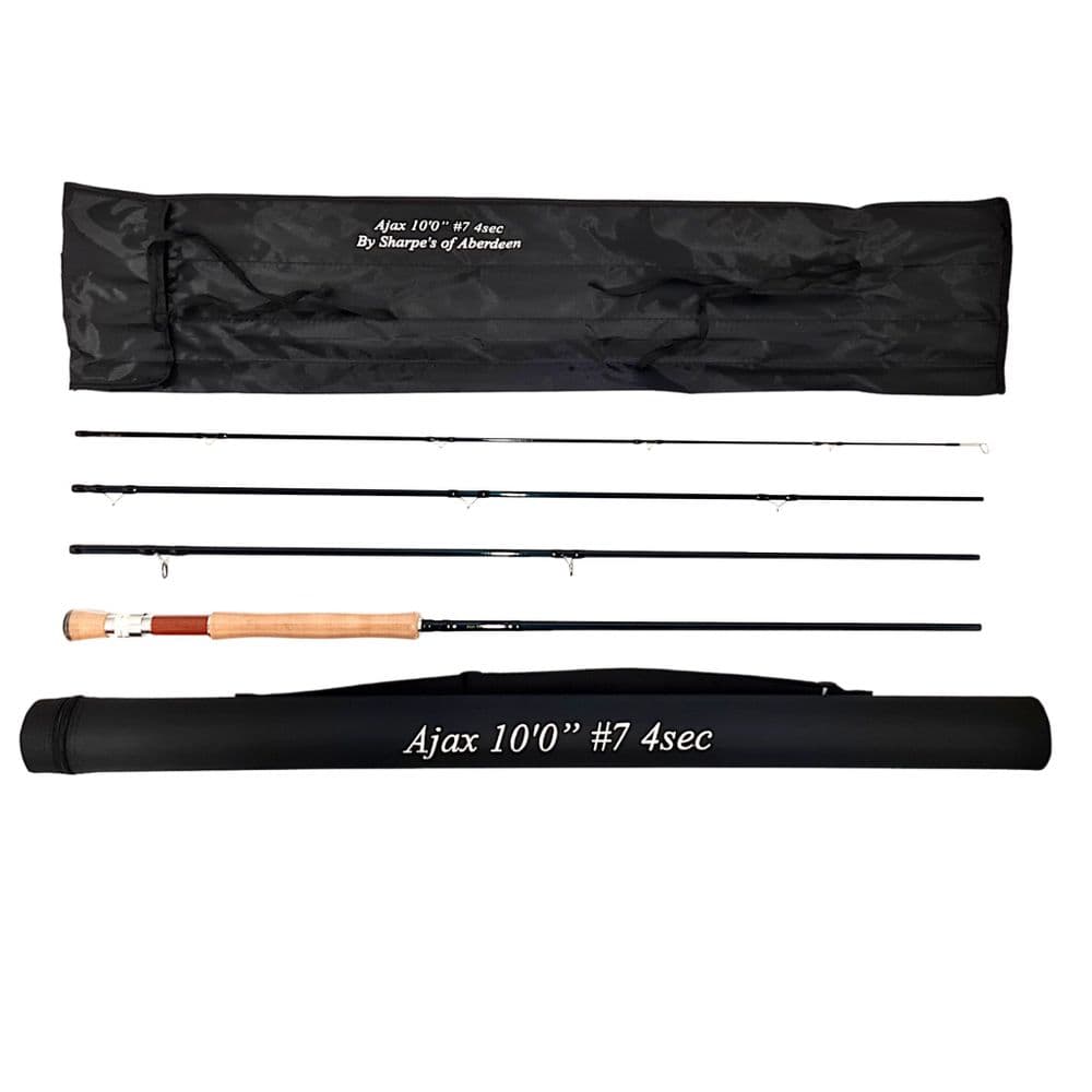 Sharpes of Aberdeen Ajax 4 pce - 10ft #7 Trout Fly Rod