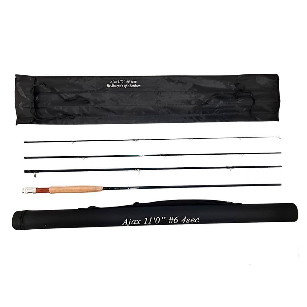 Sharpes of Aberdeen Ajax 4 pce - 11ft #6 Trout Fly Rod