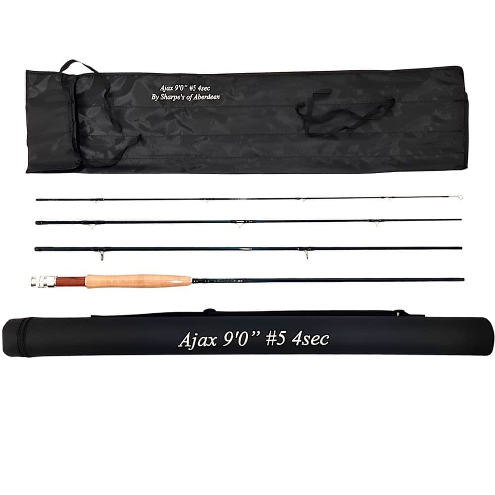 Sharpes of Aberdeen Ajax 4 pce - 9ft #5 Trout Fly Rod