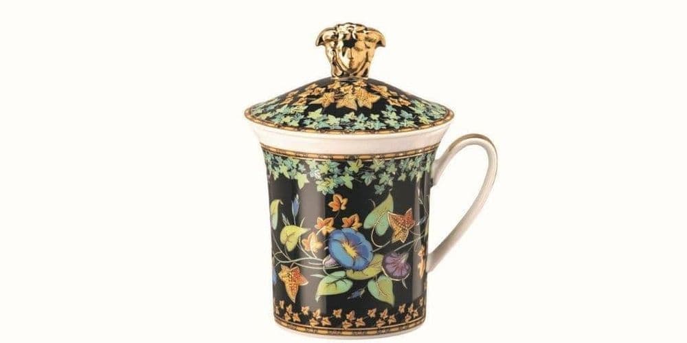 Versace Gold Ivy Mug with lid/30years