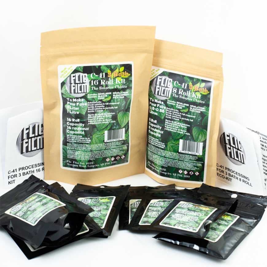 Flic 3 Bath Dry Chemical C-41 Eco Kits
