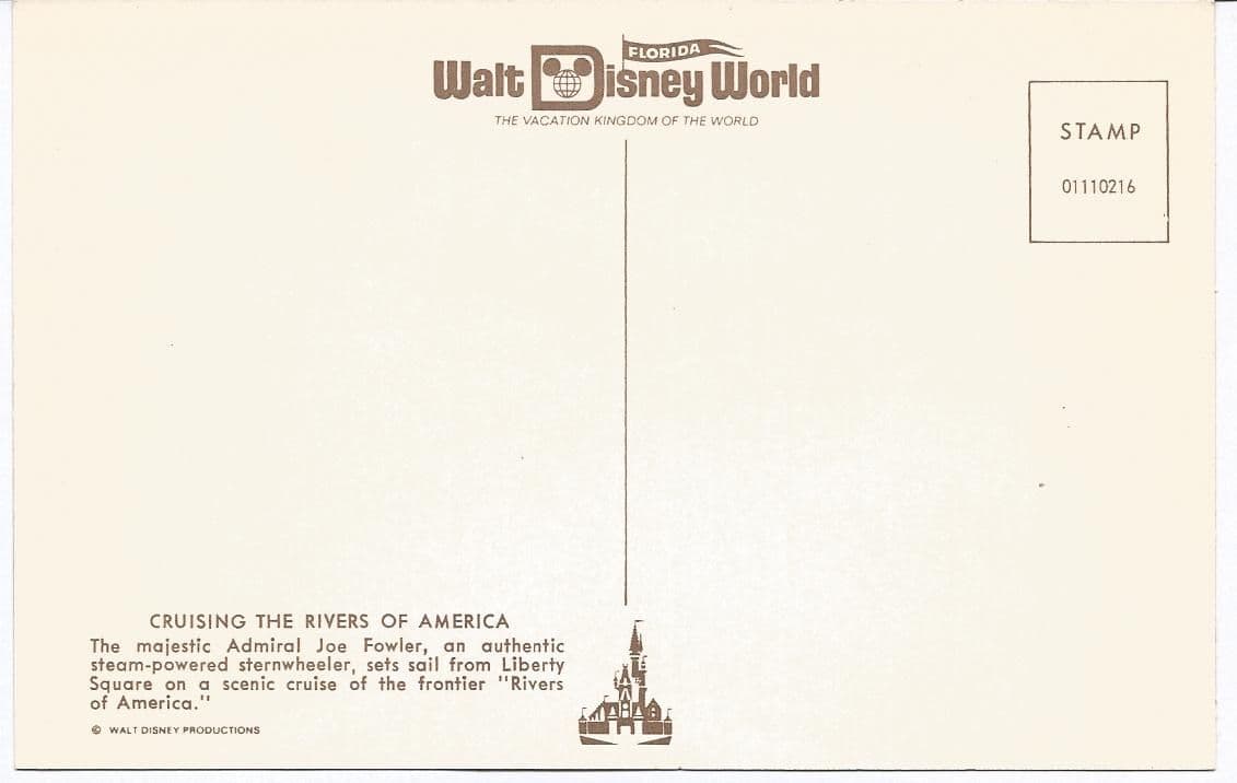 ADMIRAL JOE FOWLER Walt Disney World a1