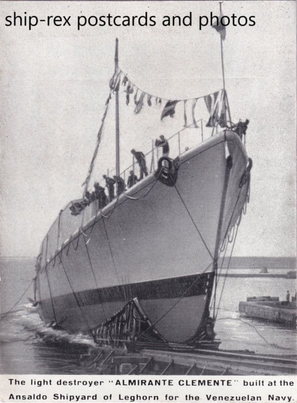 ALMIRANTE CLEMENT 1956 Venezuelan Navy