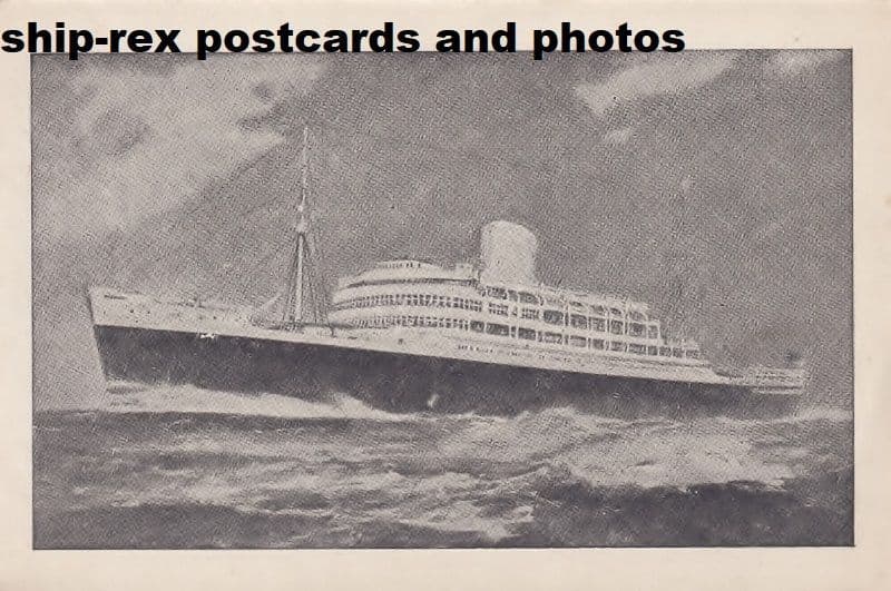 ANDES 1939a Royal Mail Lines a