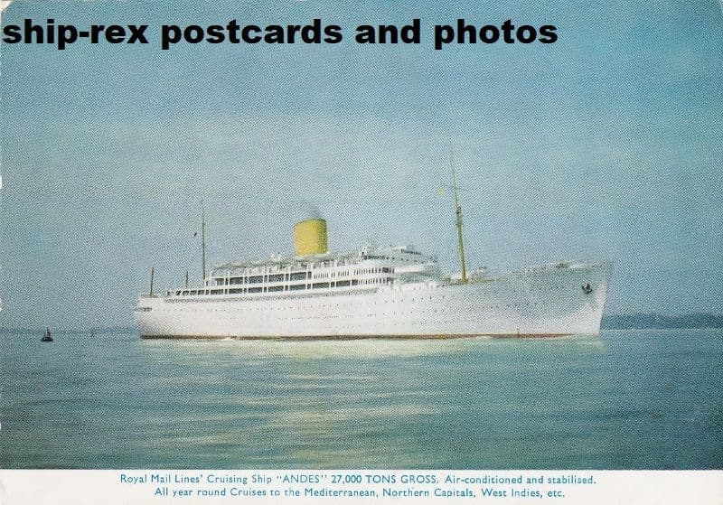 ANDES 1939b Royal Mail Lines b