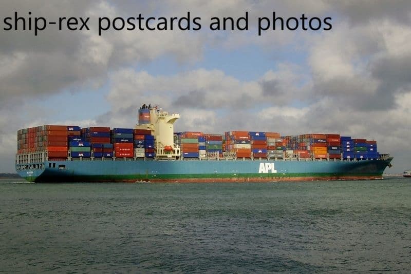 APL RUSSIA container ship