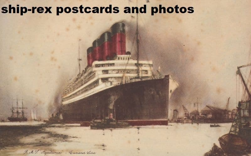 AQUITANIA 1914 Cunard Line e2