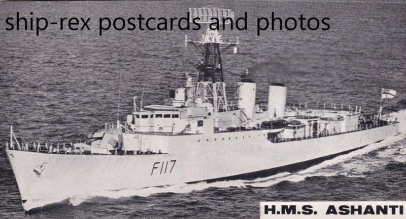 ASHANTI 1961 Royal Navy