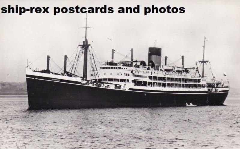 ATHENIC 1947 Shaw Savill & Albion b
