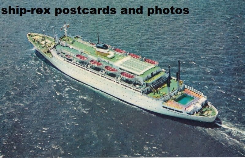 ATLANTIC 1958 American Export Lines a