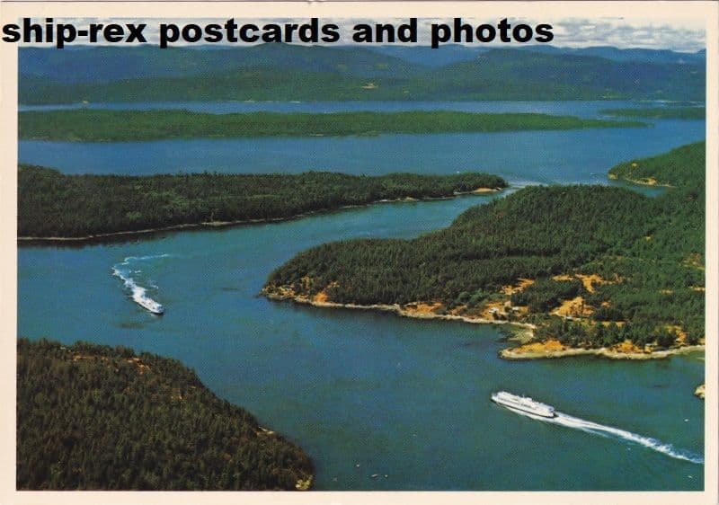 BC Ferries in Active Pass b