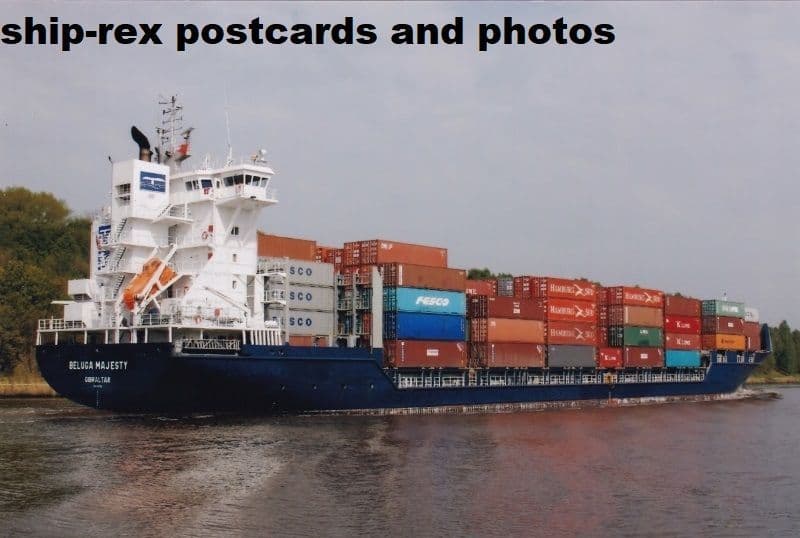 BELUGA MAJESTY container ship b